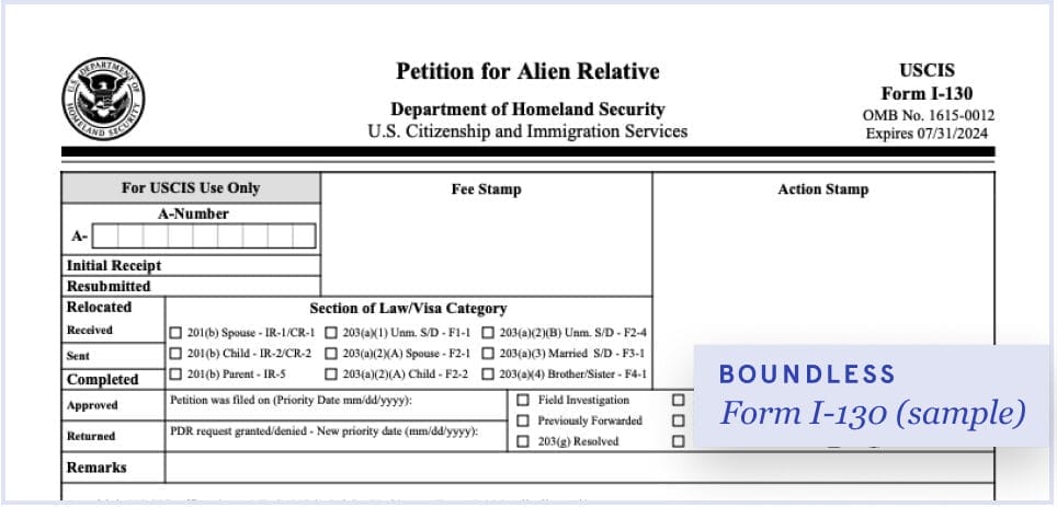 Will I have to attend a USCIS interview after submitting Form I-130?